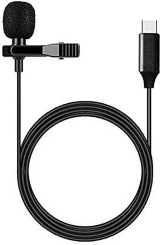 STC USB Type C Microphone Mic Audio Mini Lavalier Clip on Condenser ...