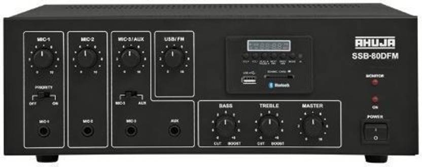 Ahuja SSB-80DFM with Bluetooth 80 W AV Power Amplifier Price in India ...