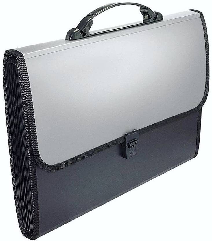 Flipkart.com | DECOLOGY Plastic 13 Pockets Expanding Piano File Folder ...
