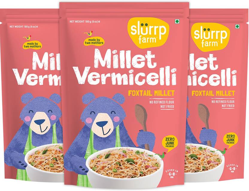 Slurrp Farm Foxtail Millet , Semiya – No Maida, No White Rice, 180 g ...