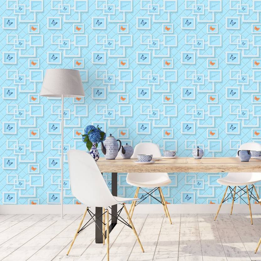 Flipkart SmartBuy 1000 cm Wall Stickers Wallpaper Happy Butterfly ...