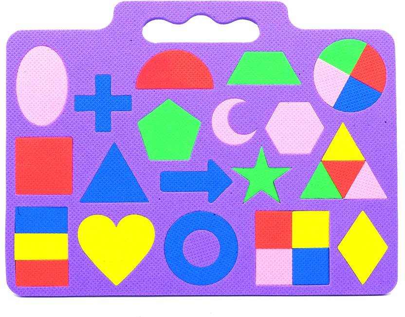 dishvy EVA made Shape Recognition "Fix and Remove " for Kids Learning ...