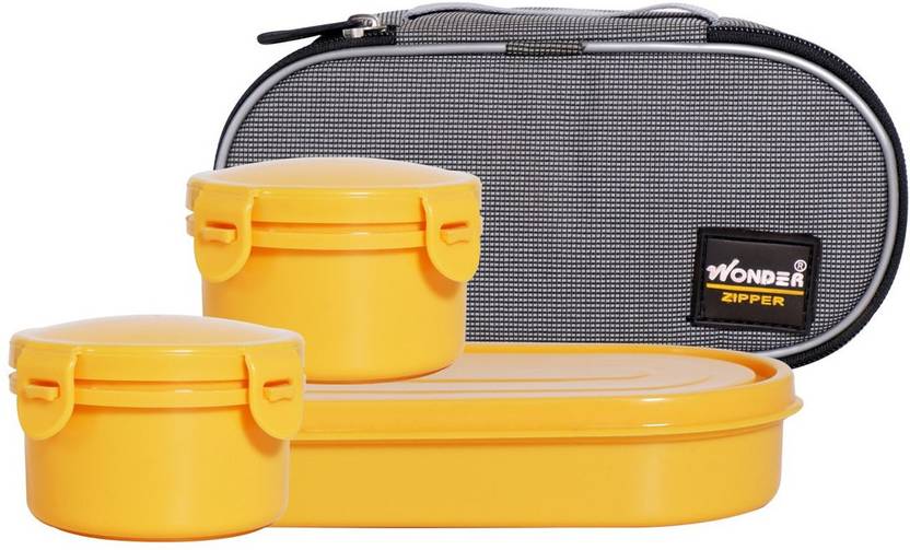 Flipkart.com | Wonder Plastic Softline Max Treat 3 Lunch Box, 1 Pc, 2 ...
