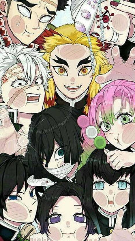 Pilares Kimetsu No Yaiba Matte Finish Poster Paper Print - Animation ...