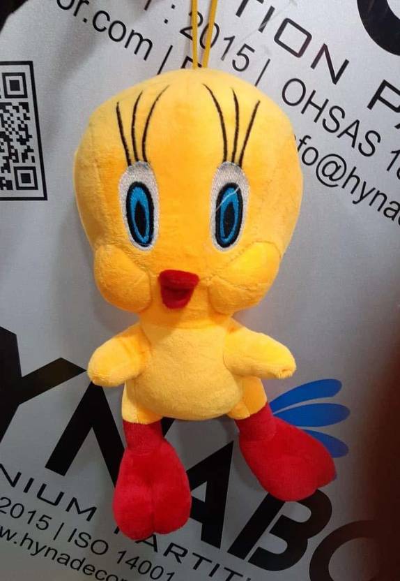 Patly Cartoon Character Cute Tweety Soft/Stuffed Toy for Kids - 22 cm ...