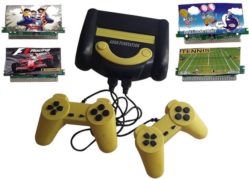 PTCMart Game Console inext 8 Bit fun station Aoko in-built TV video ...