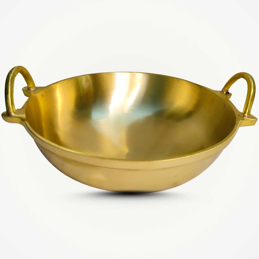 Zilpin Kerala Casted Bronze Kadai/Cheenachatti Utensils for Cooking 11 ...