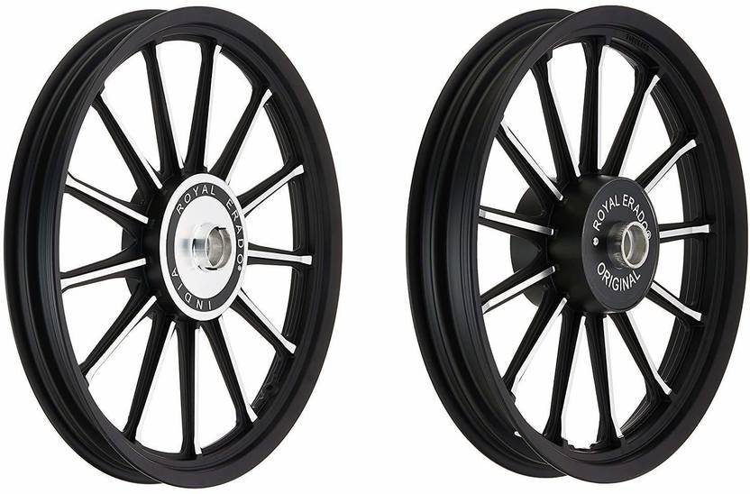 ROYAL ERADO 13 Spoke Alloy Wheel set| Front -19" drum & Rear-19" Drum ...