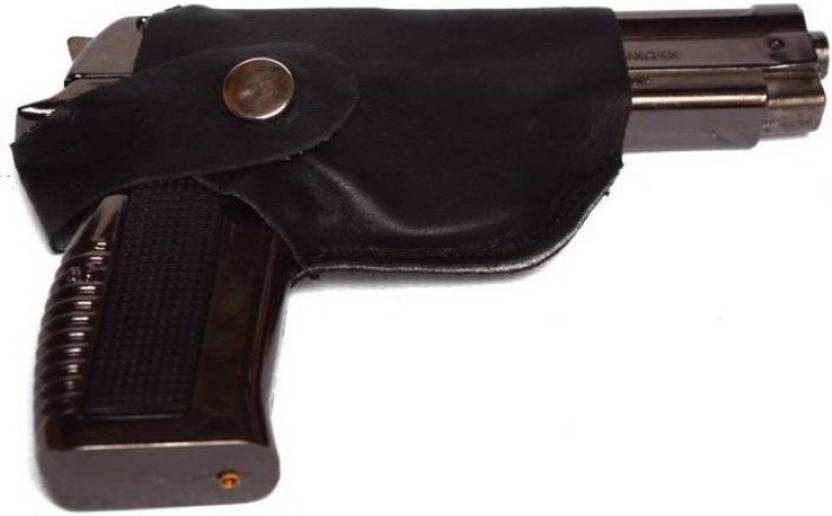 FITUP Heavy Metal Pistol Gun Lighter with Barrel Pull Back System Fully ...