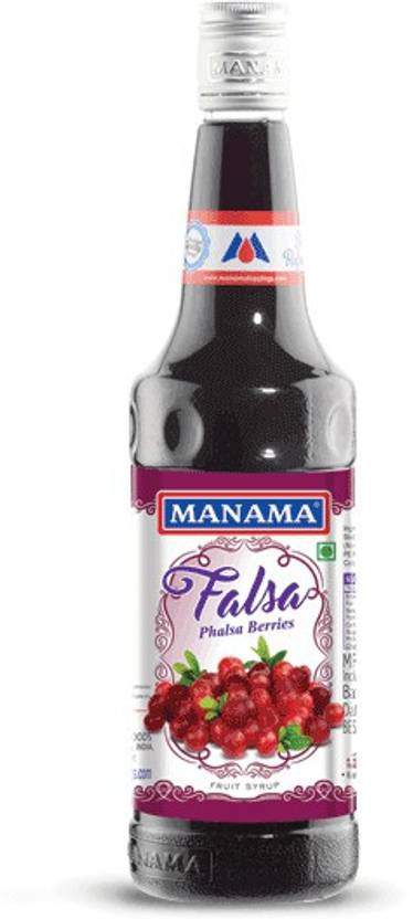 MANAMA Falsa Fruit Flavoured Syrup, Mixer for Mocktails and Cocktails ...