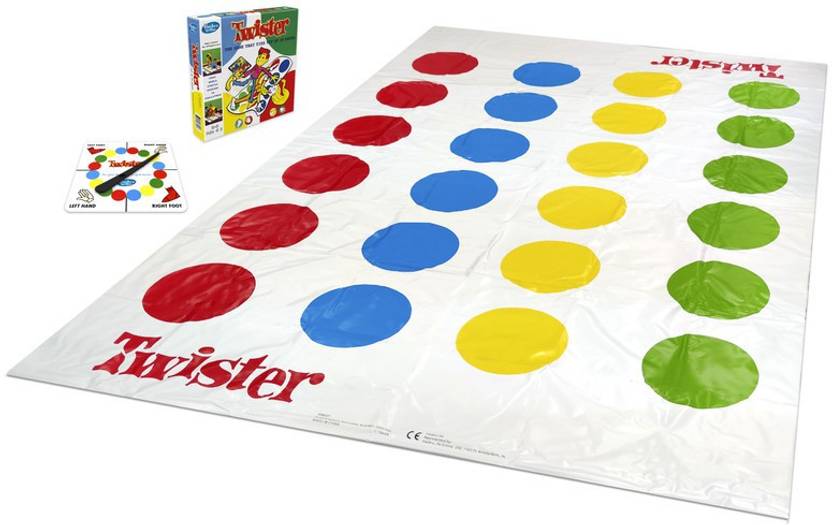 HASBRO GAMING Twister Party Game For Family and Kids Ages 4 and Up ...