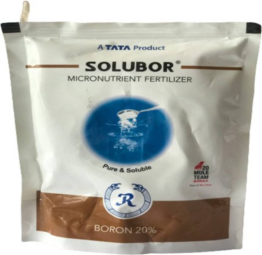 tata rallis SOLUBOR MICRONUTRIENT FERTILIZER ( BORON 20% ) 250GM ...