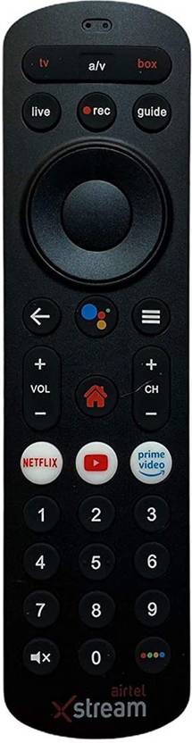 Airtel Xstream DTH Set Top Box Remote Control-(Please Match Your Old ...