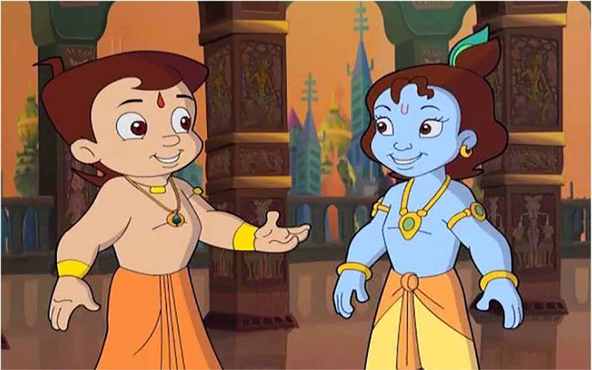 Chhota Bheem Wall Poster For Room With Gloss Lamination D20 Paper Print ...