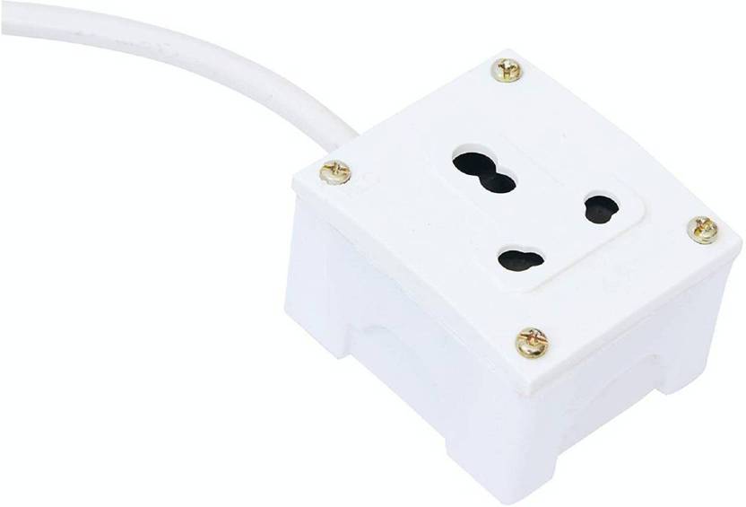 Lucknow Crafts Extension Board 16 Amp Socket & 16 Amp Power Plug with 2 ...