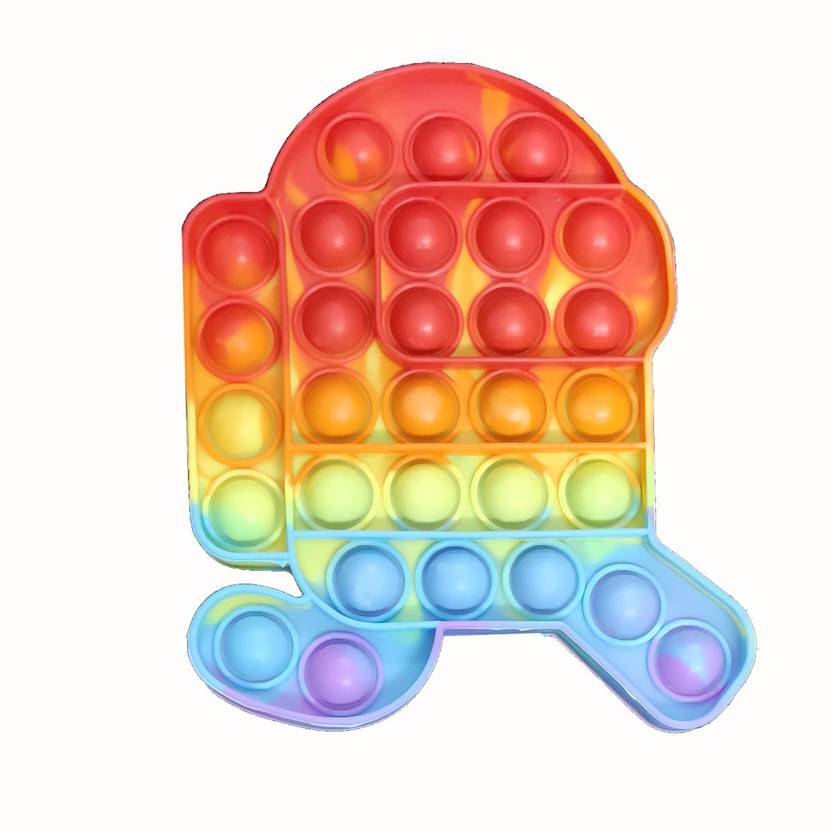 Shoppernation Fancy Android Robot Design Kids Pop It Bubble Popper Toy ...