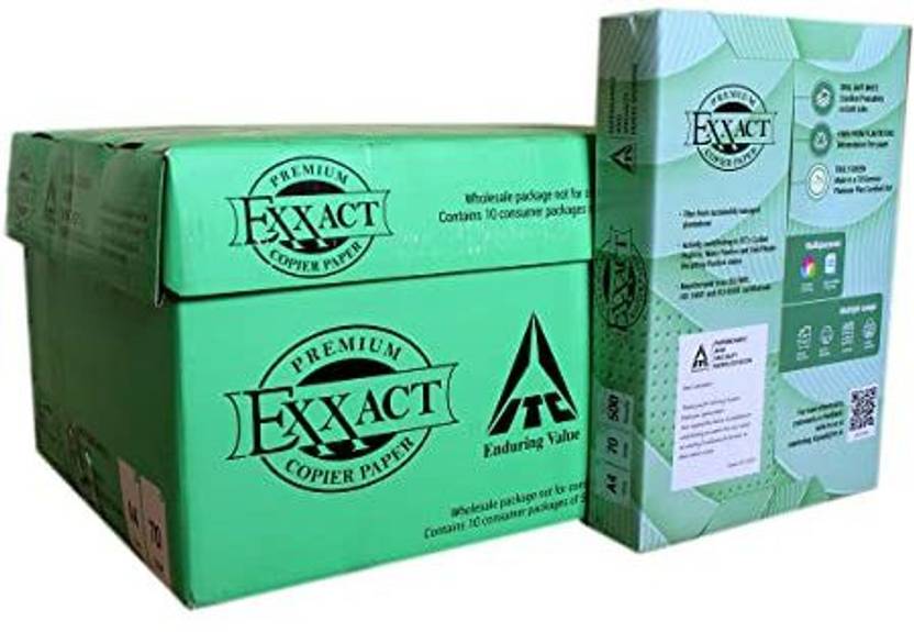 Flipkart.com | ITC Copier Exxact Premium Unruled A4 70 gsm A4 paper ...