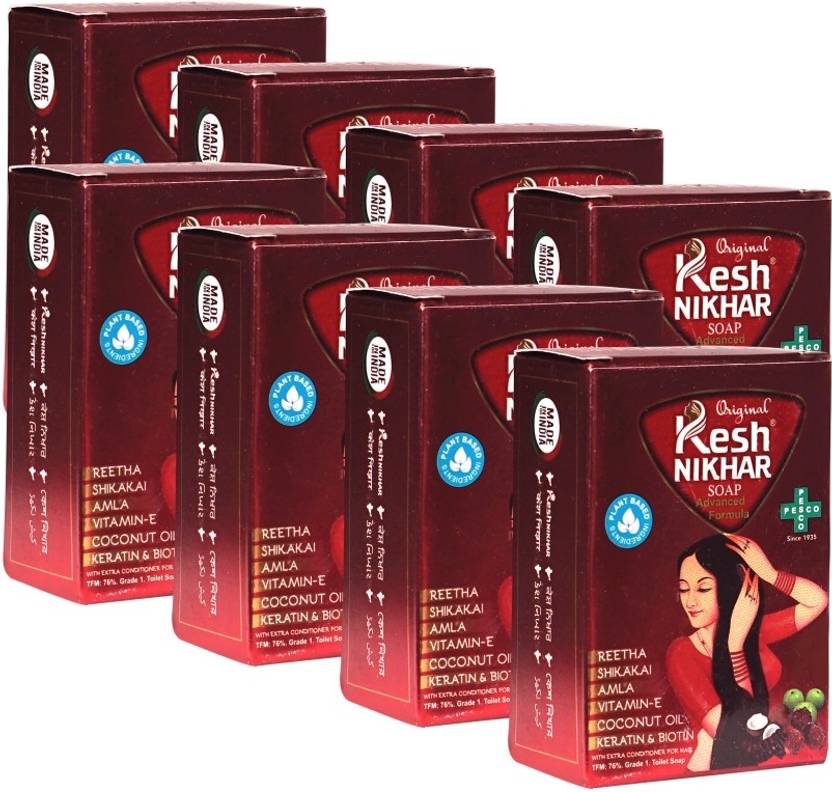 Kesh Nikhar Advanced foam soap (100g | Pack of 8 ) - Price in India ...