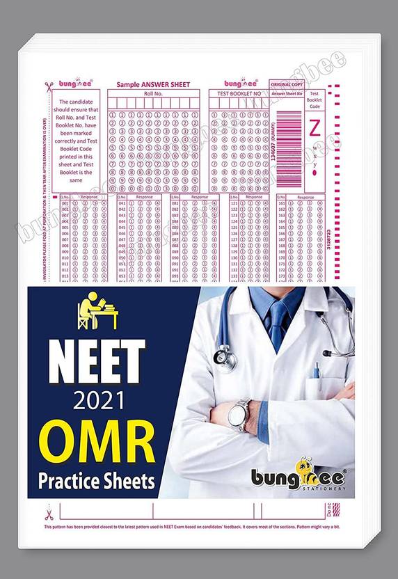 Flipkart.com | Bungbee OMR Sheets for NEET Practice 2023, 200 MCQ - 105 ...