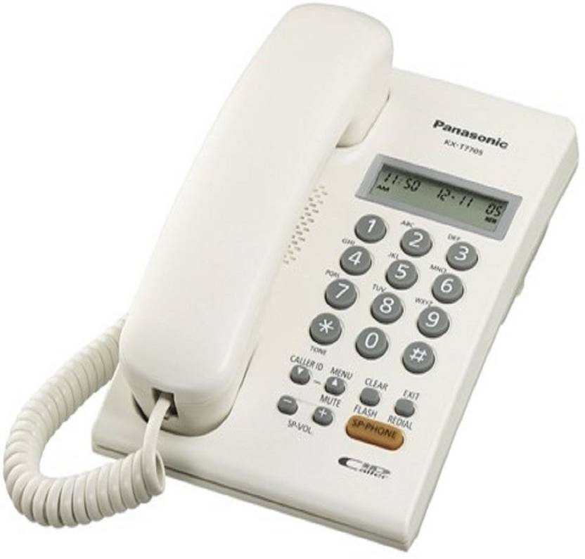 Panasonic KX-T7705SX Corded Landline Phone Price in India - Buy ...