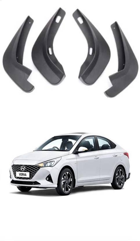 BLACK SNAKE Rear Mud Guard, Front Mud Guard For Hyundai Verna NA Price ...