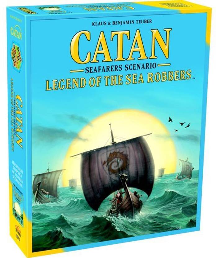 Gadget Mart Catan: Legend of the Sea Robbers Strategy Board Game ...