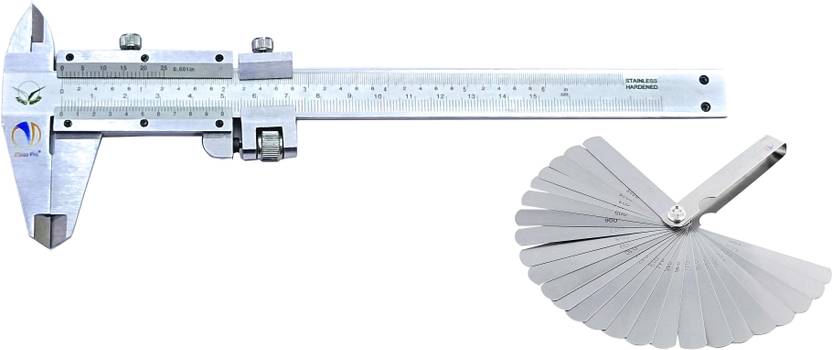 Mass Pro Feeler Gauge + Vernier Caliper Vernier Caliper Price in India ...