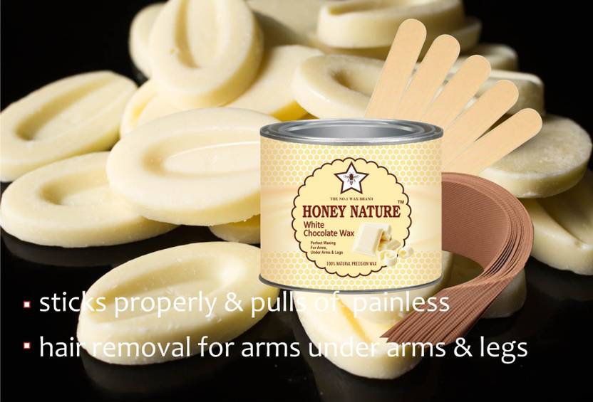 DR.HONEY honey nature white chocolate wax 600.15 gram strips and sticks ...