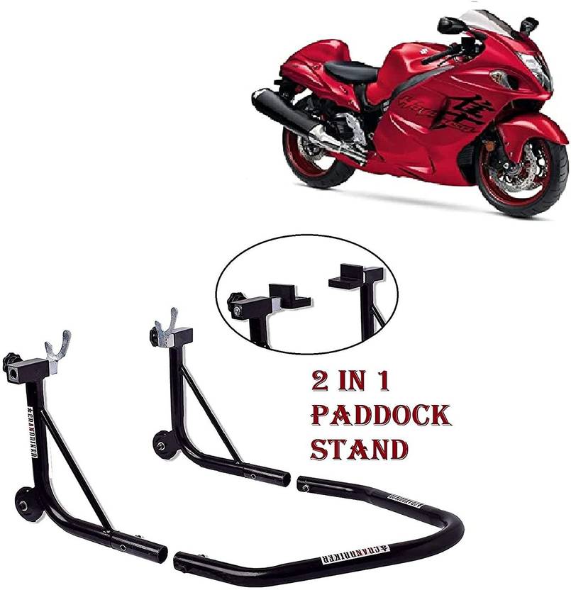 Grandbiker Dismantlable Rear Paddock Stand with Swingarm Rest and ...