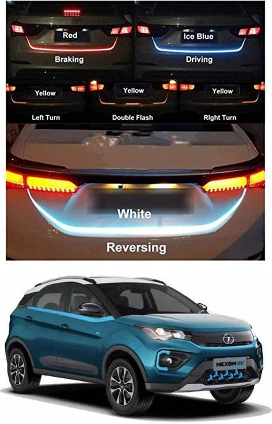 RKPSP Led Strip Trunk/Dicky/Boot/Tail Lights Streamer Brake Turn Signal ...