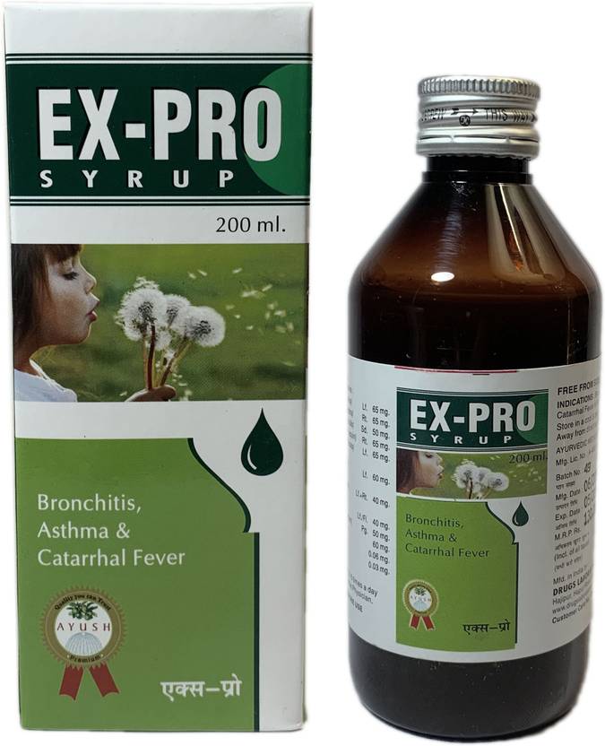 Drugs Laboratories Ex-Pro Cough Syrup | Asthmatic Cough | Catarrhal ...