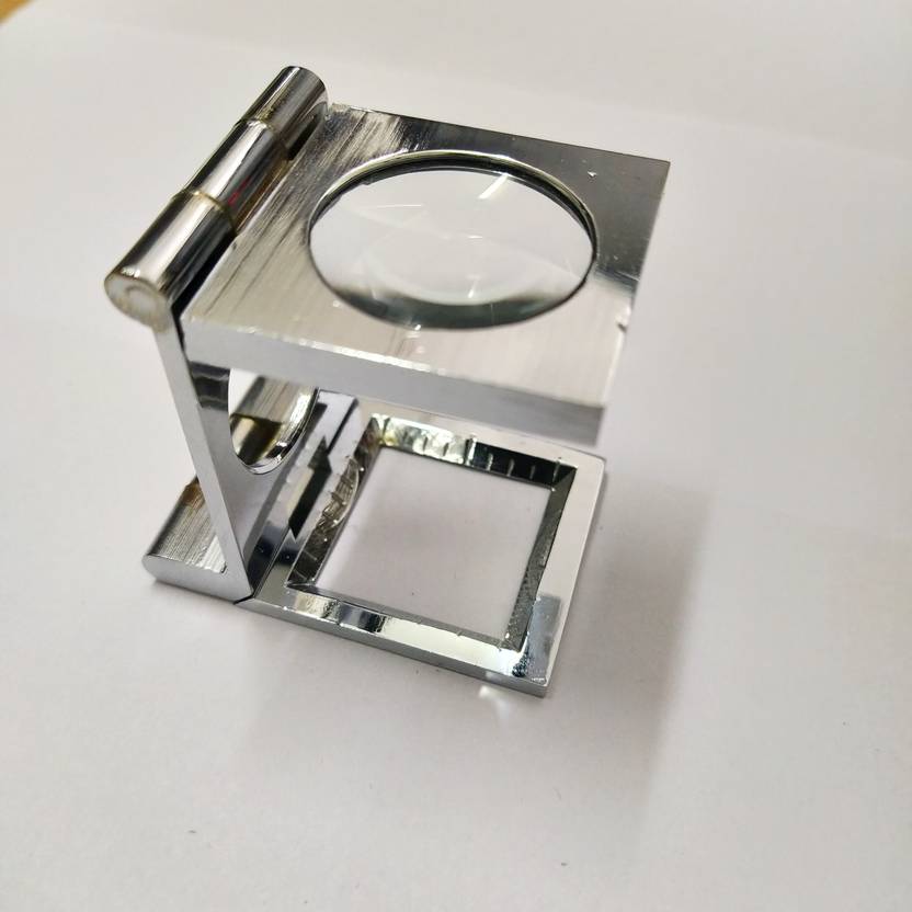 Ganesh PICK GLASS BIG 1*1 INCH 10X PICK GLASS, TEXTILE COUNTING GLASS ...