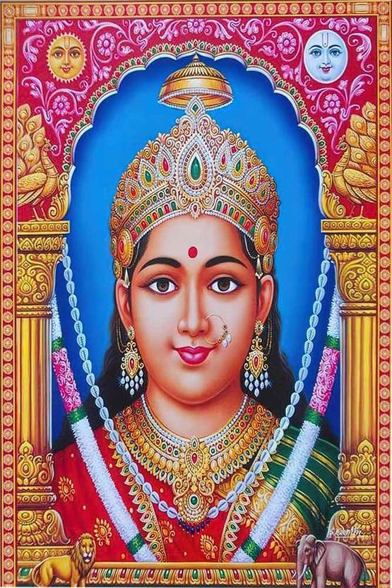 Goddess kesar bhavani Chehar Maa Religious Waterproof Vinyl Sticker ...