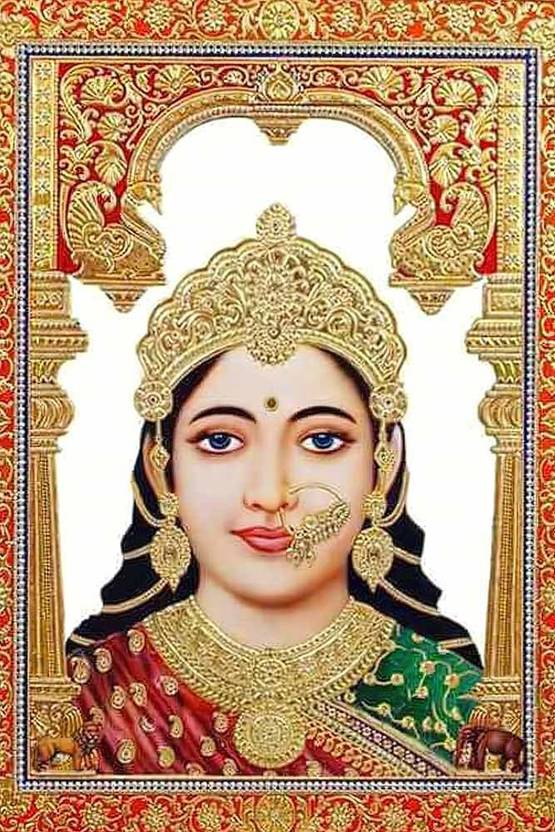 Goddess kesar bhavani Chehar Maa Religious Waterproof Vinyl Sticker ...