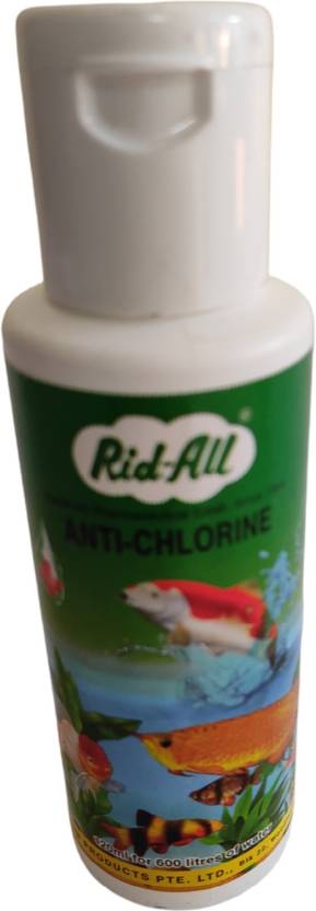 GOODSPECKER Rid All Anti Chlorine Aquarium Fish Medicine 120Ml Aquarium ...