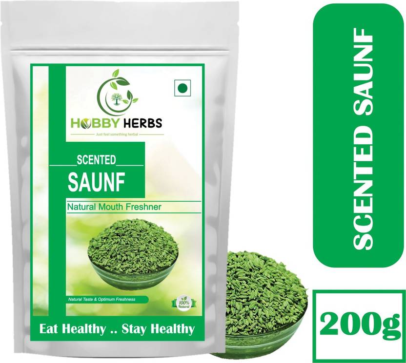 Hobby Herbs Lucknowi Sweet Saunf |Rasbhari Saunf Sweet Saunf Mouth ...