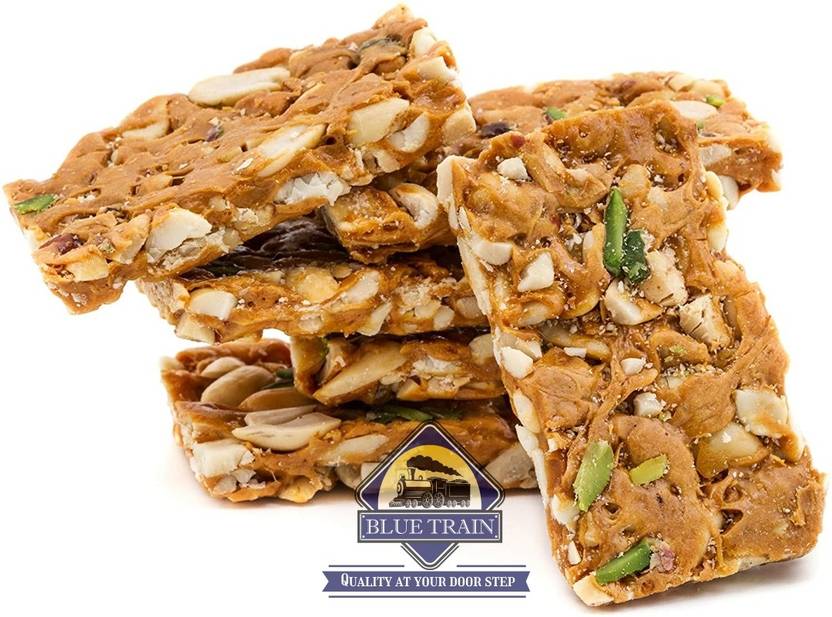 BLUE TRAIN Punjabi Chikki / Peanut Jaggery Chikki / Moofli Patti ...