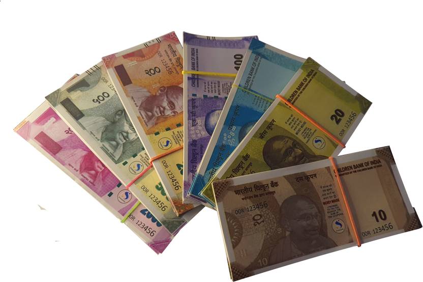 jYOKRi Dummy Currency Note 298-300 Units for Kids Denomination All New ...