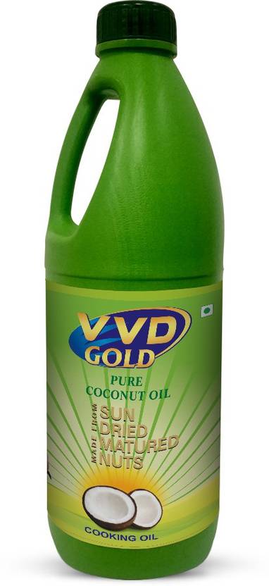 VVD Gold Pure Coconut Oil - 2 Litre Can - For Cooking Purpose | Thengai ...