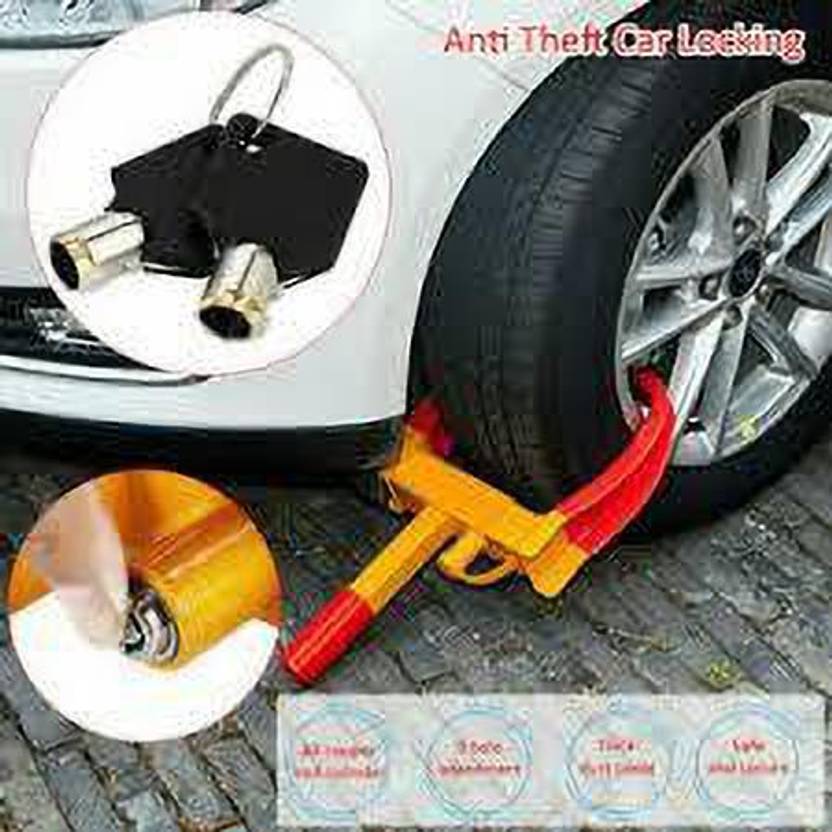 Max In Tyer Lock- Y122 Car Universal Tyre Wheel Lock Heavy Duty Anti ...