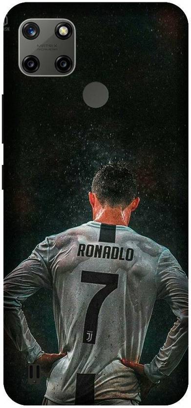BYXIS Back Cover for Realme C25y Cristiano Ronaldo, Ronaldo 7, CR-7 ...