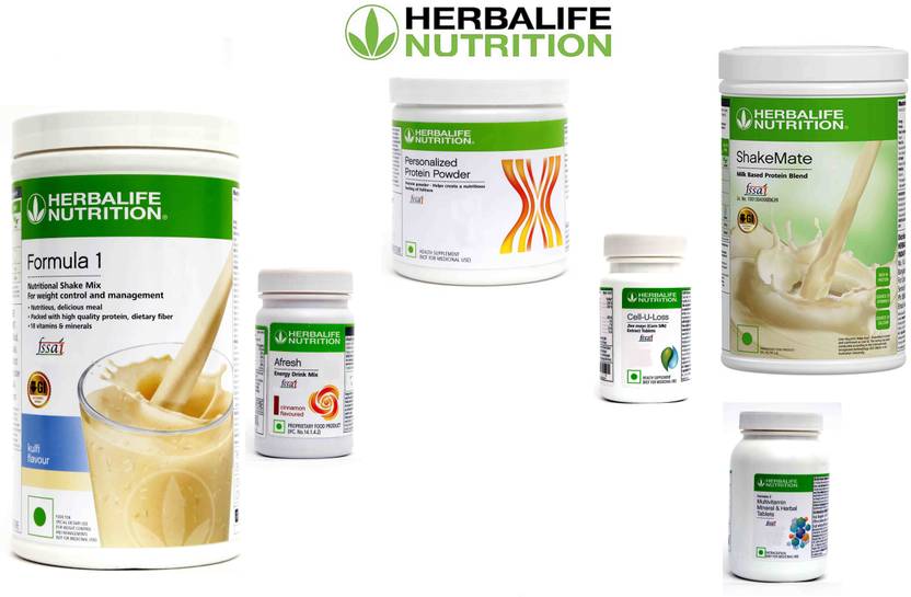 Herbalife Nutrition Formula 1 Shake Kulfi And Shakemate With Protein ...