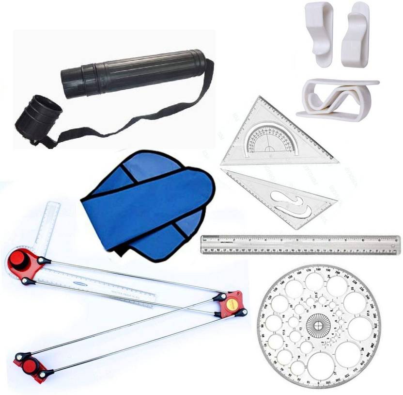 M I Enterprises Mini Drafter Combo of Mini Drafter, Sheet Container ...