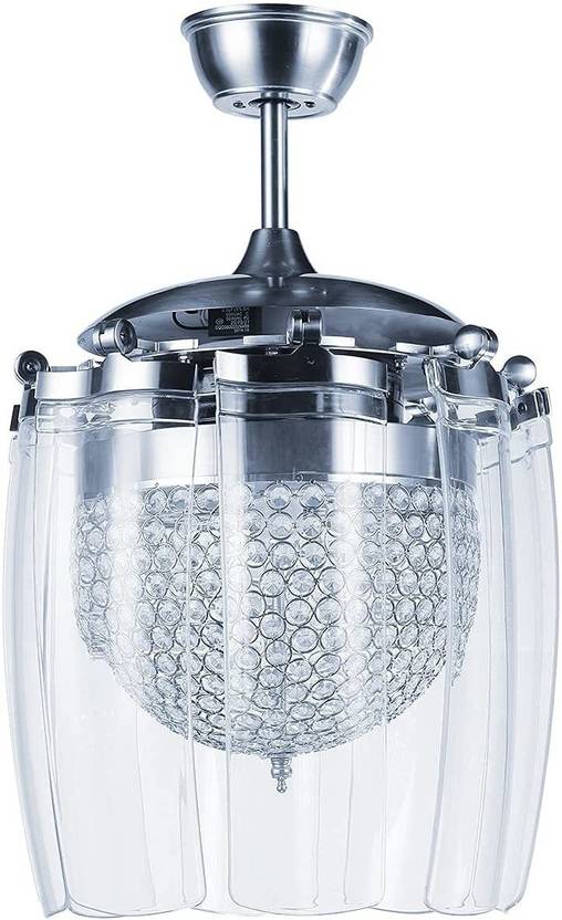 oltao Lily Chandelier fan with BLDC Motor, Reverse Air Flow For Summer ...