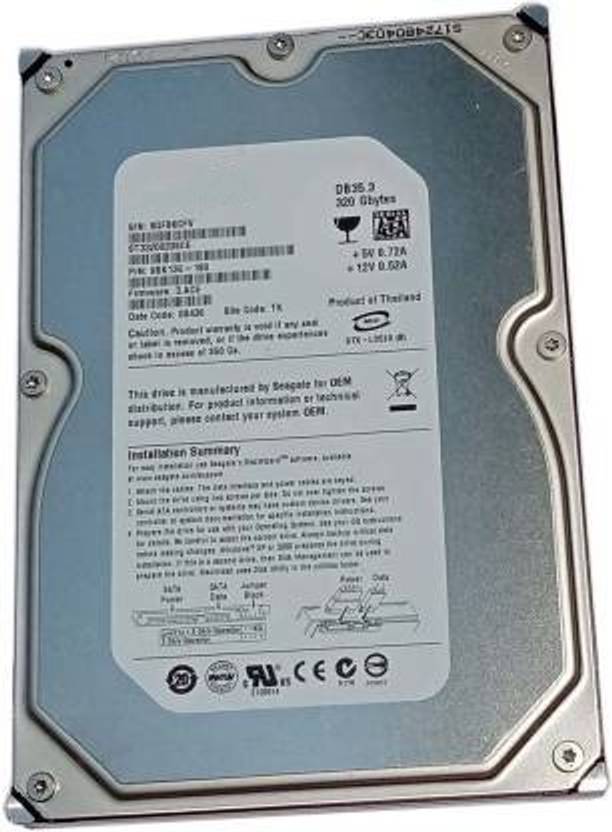 D25 INTERNAL 320 GB 3.5 INCH INTERNAL DESKTOP HARD DISK DRIVE 320 GB ...