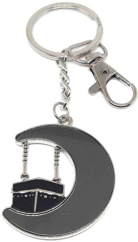 Aura Makkah Madina Islamic Eid Moon Ramzan Gift Keyring Keychain For ...