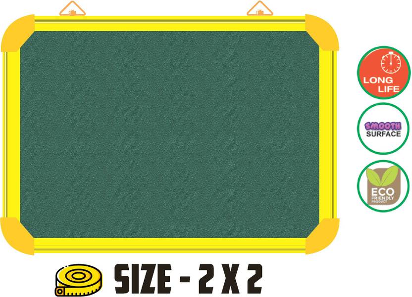 WRITING AND DISPLAY Pin-up display board for office & school ...