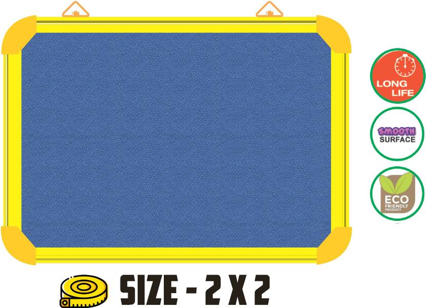 WRITING AND DISPLAY Pin-up display board for office & school ...