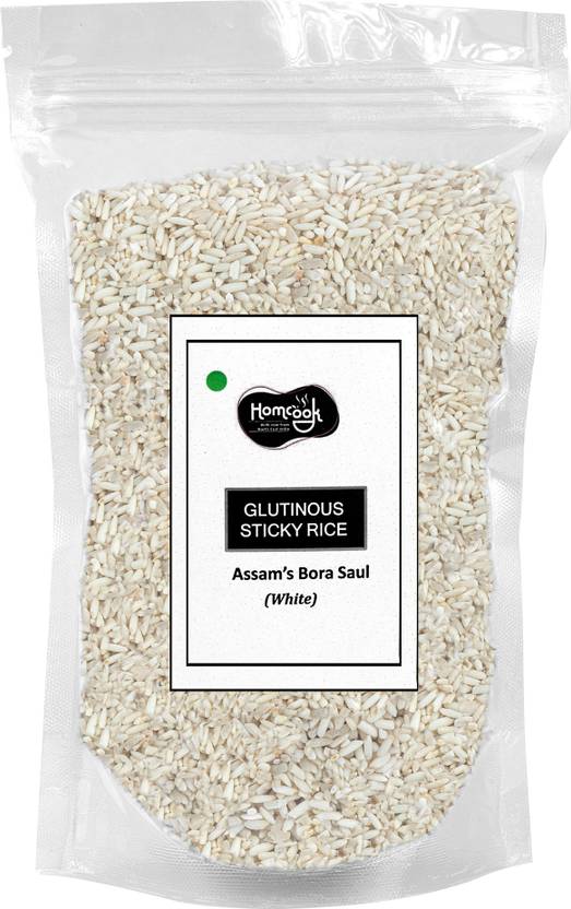 Homcook Glutinous Rice| Bora Saul from Assam| 1kg Bora Rice (Medium ...