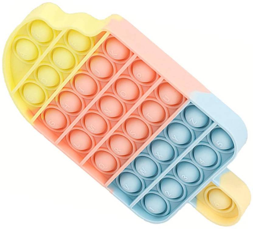 Dilurban Cute ICE Cream- Popit Toy Fidgets Toys Pop pit Fidget Toy Kids ...